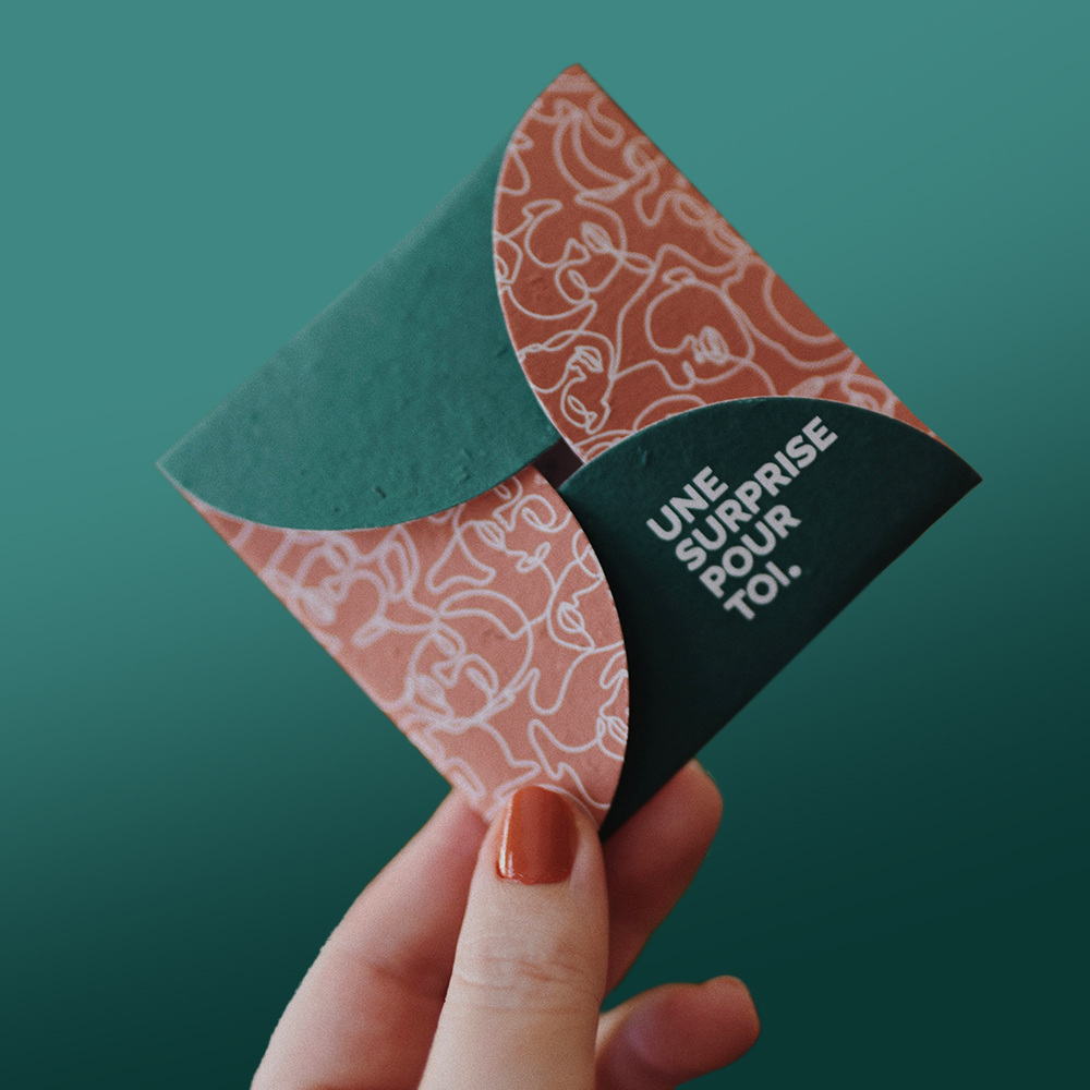 Seeded paper gift card - SOBEZONE
